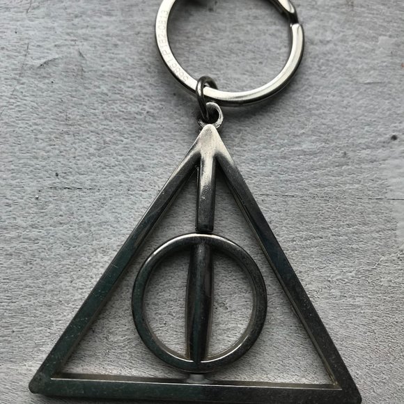 Accessories | The Deathly Hallows Spinning Keychain The Wizarding World ...